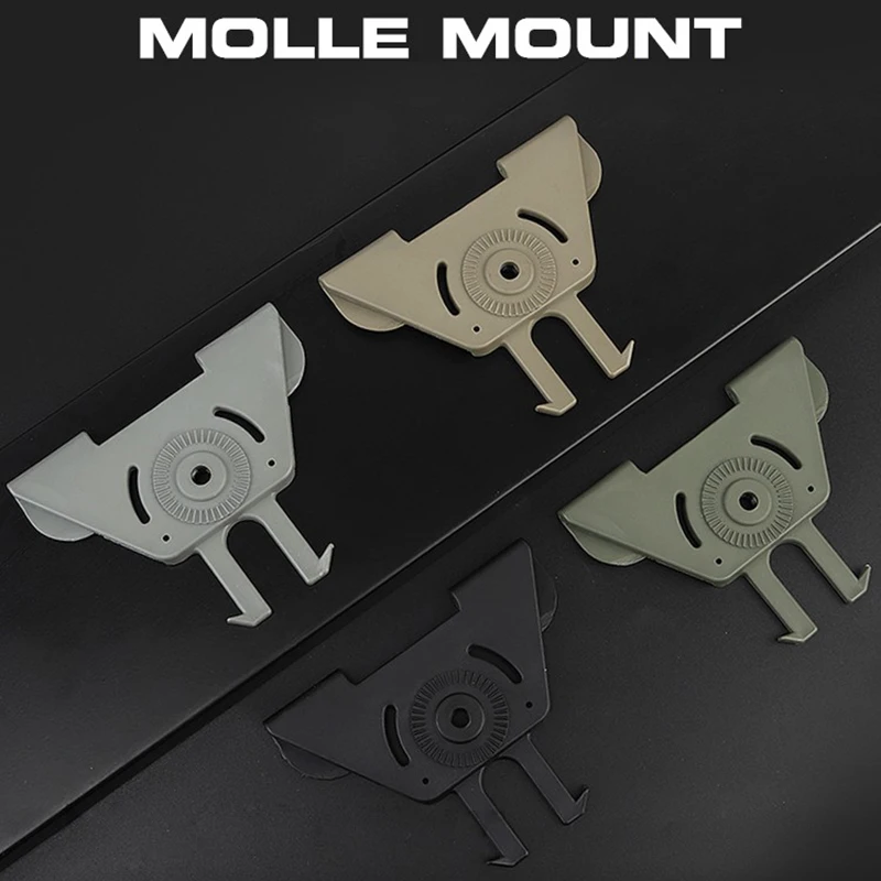 MOLLE-Attachment-for-Gun-Holster-Magazine-Pouch-Tactical-Pistol-Holster ...
