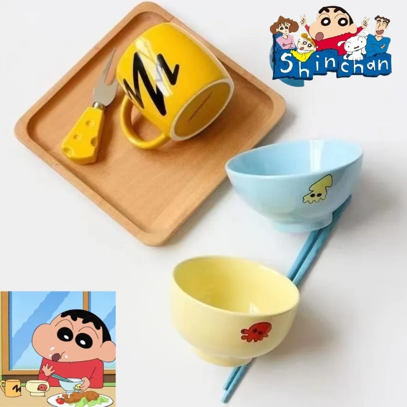 Crayon-Shin-chan-Kid-s-Mug-Bowl-Cartoon-Chopsticks-Plate-Milk-Mug-Cup ...