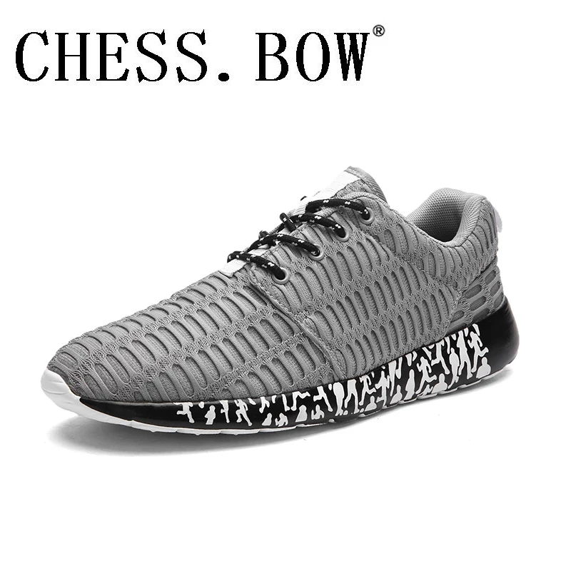 CHESS-BOW-Shoes-for-Men-Sneakers-Lace-Up-Low-Top-Jogging-Shoes-Man ...