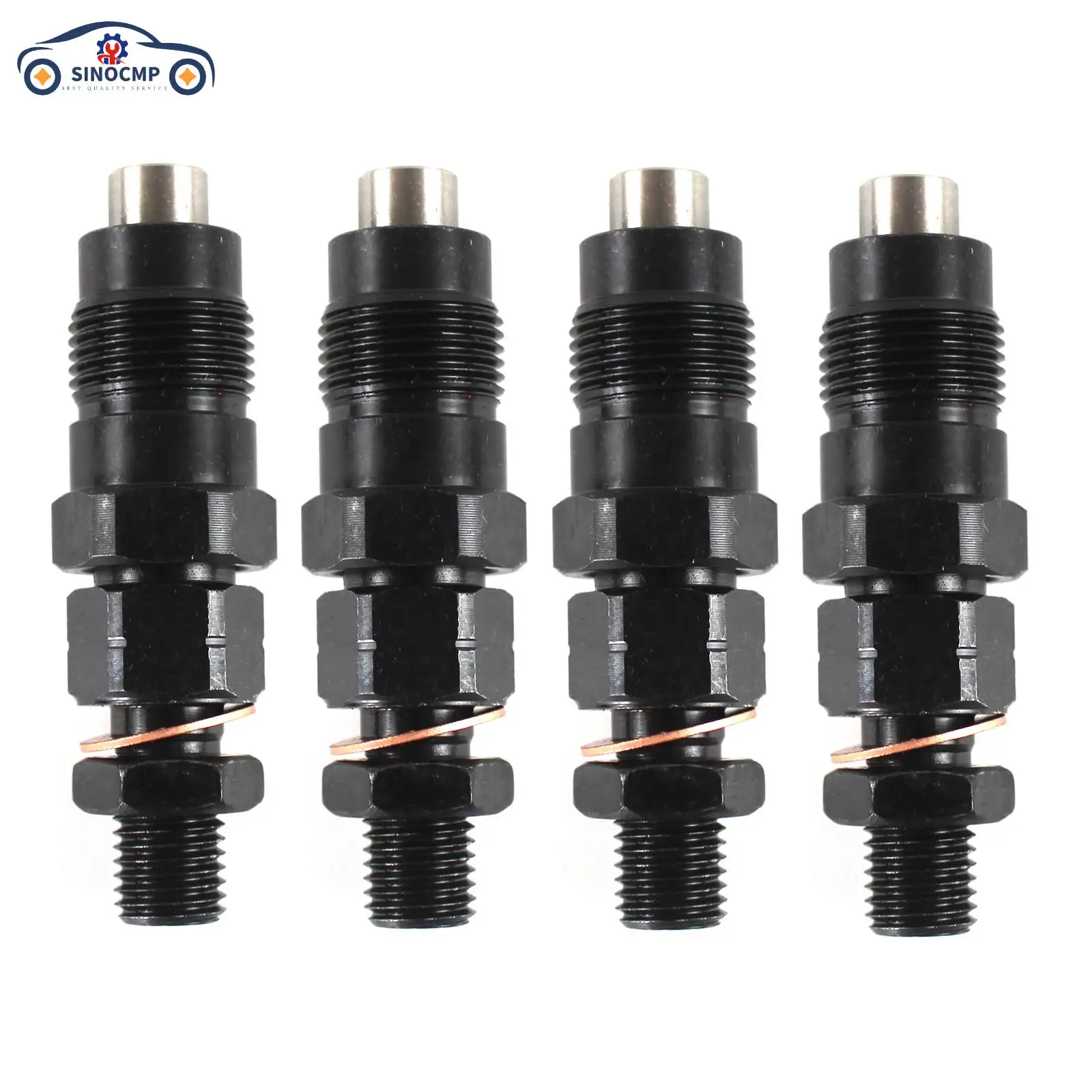 1G677-53903 1903-3015 SINOCMP 4PCS Fuel Injector For Kubota D1005 D1105 ...