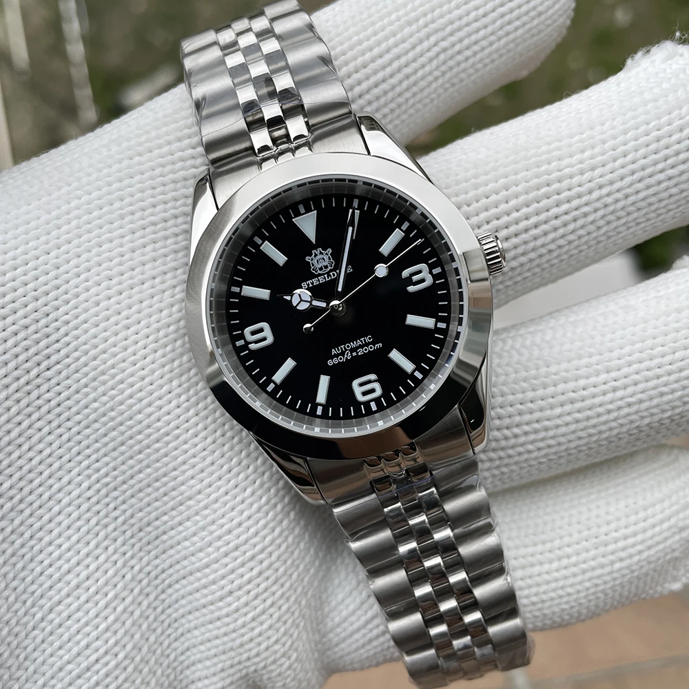 STEELDIVE Men Luxury Watch Automatic Watches 39mm Mechanical Wristwatch ...