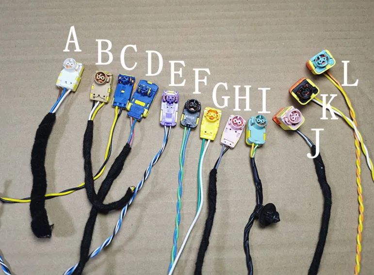 Volante-Connector-Wire-Harness-Cable-Collision-Sensor-Plug-Fit-para-VW ...