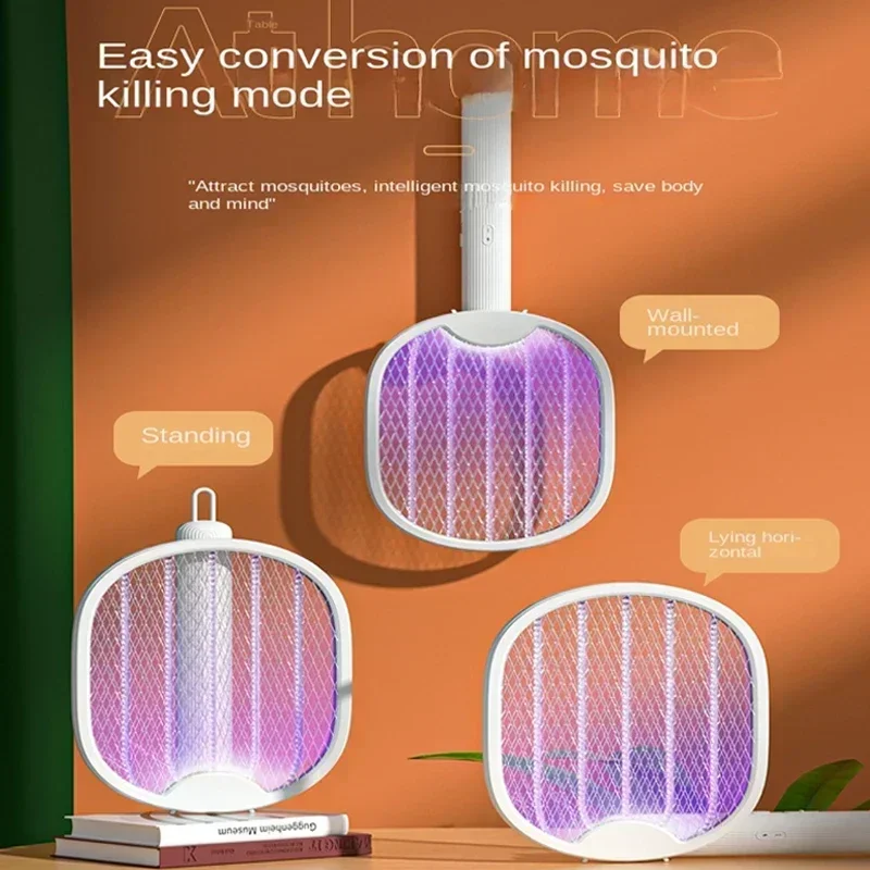 Foldable electric mosquito killer USB rechargeable fly trap mosquito ...