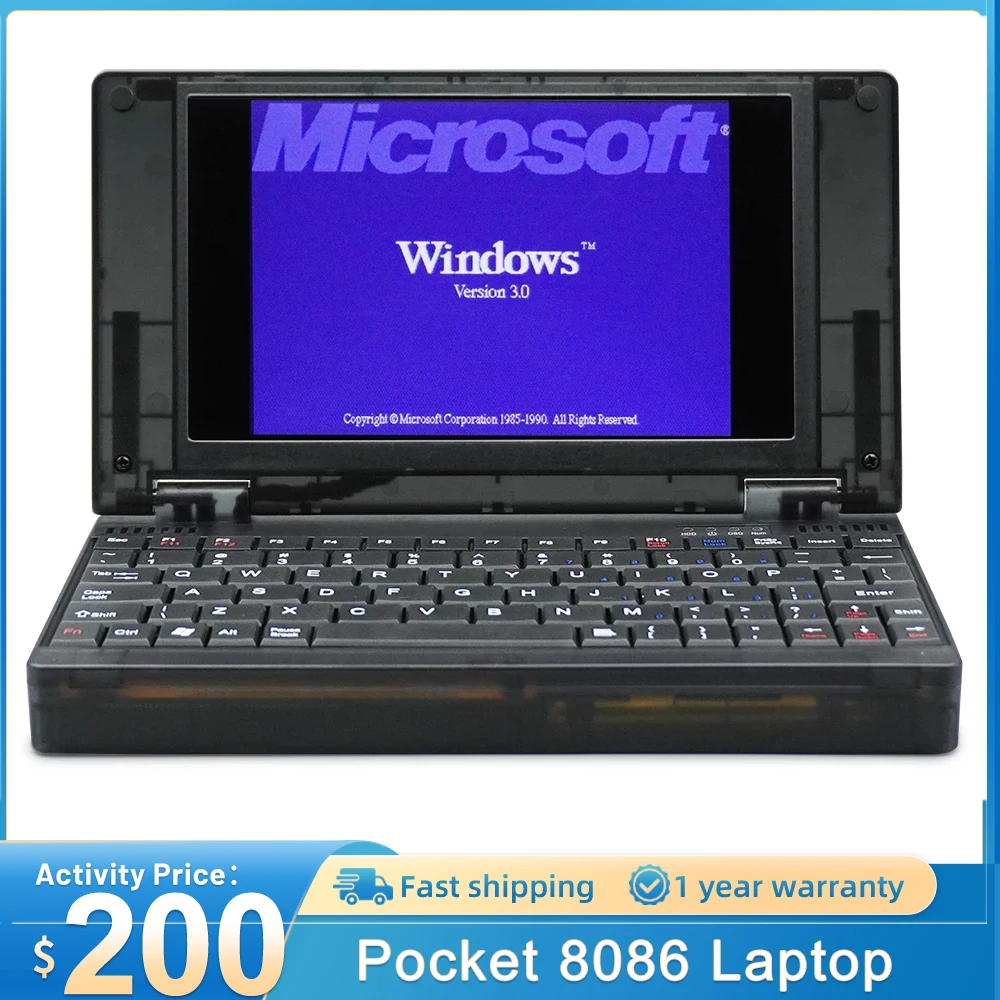 Pocket8086-Laptop-Windows3-0-DOS-system-Retro-Notebook-IBM-PC-XT ...