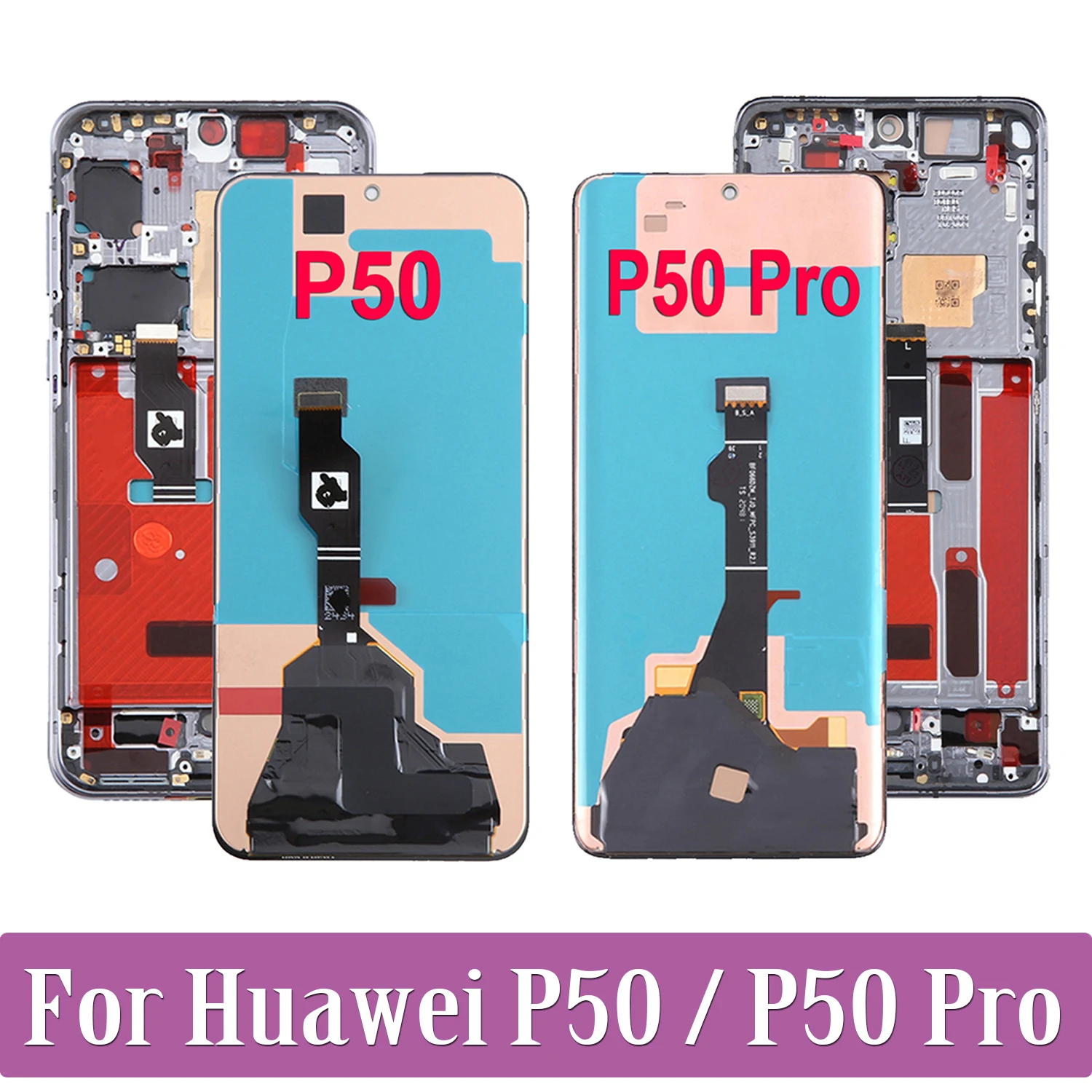Pantalla-LCD-Original-para-Huawei-P50-Pro-montaje-de-digitalizador-con ...