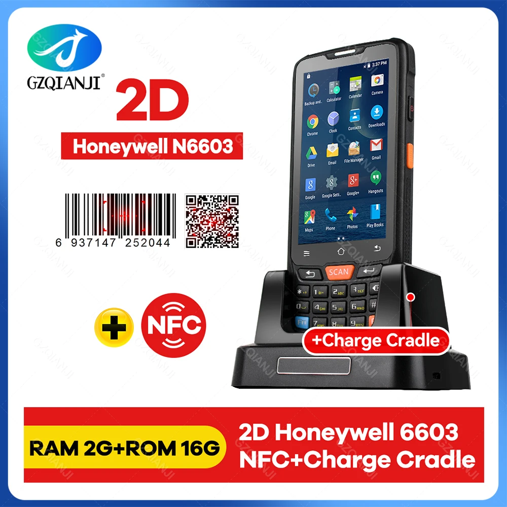 Data Collector Pda Rugged Terminal Portable 1d 2d Honeywell Barcode ...