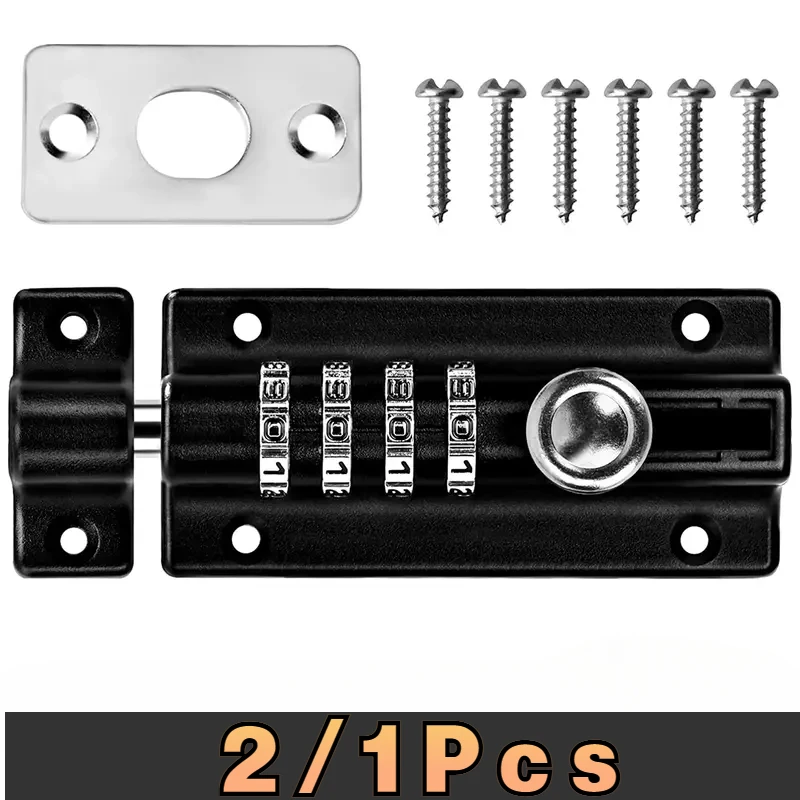 1-2-Pcs-Wooden-Door-Security-Zinc-Alloy-Anti-Theft-Bolt-Mechanical ...