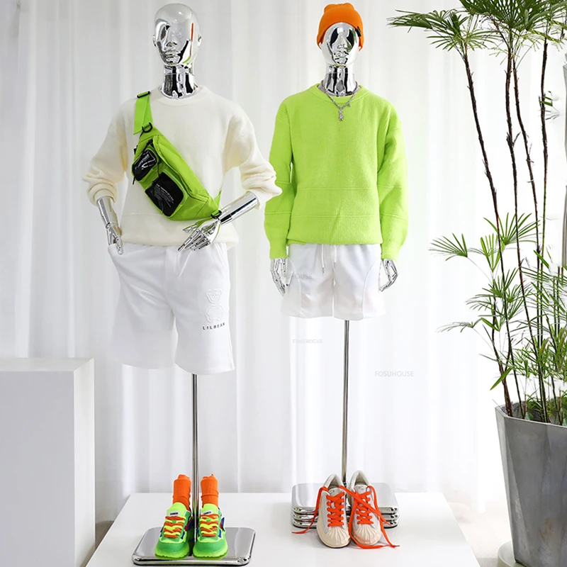 Electroplated-Golden-Mannequin-Props-Luxury-Art-Male-Model-Clothing ...