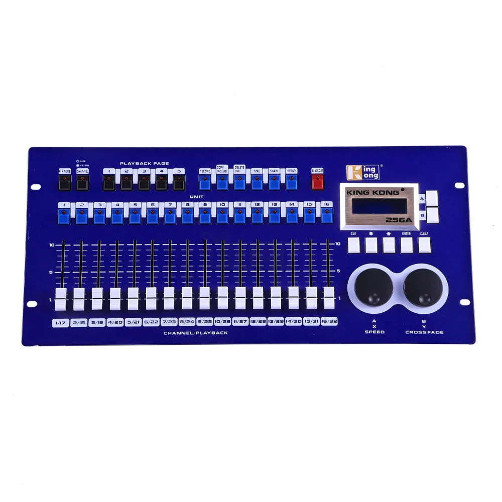King-Kong-controlador-DMX-profesional-de-KK-256-256-canales-DMX-35-gr ...