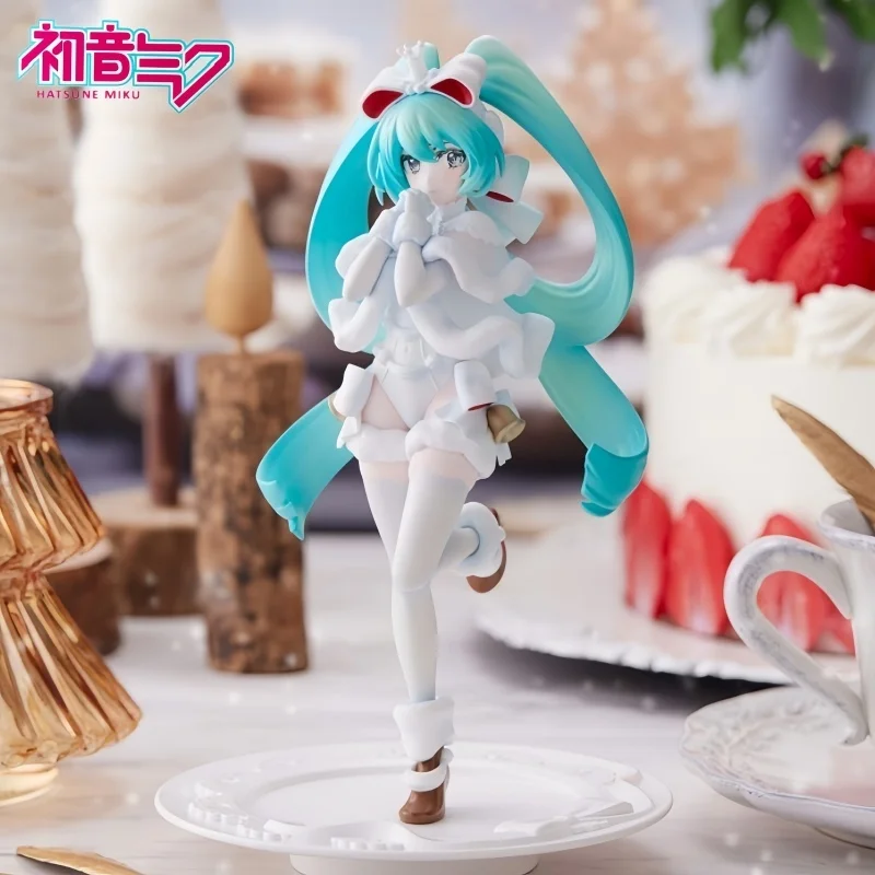 Original 17cm Anime Figure Furyu Exceedcreative Vocaloid Hatsune Miku ...