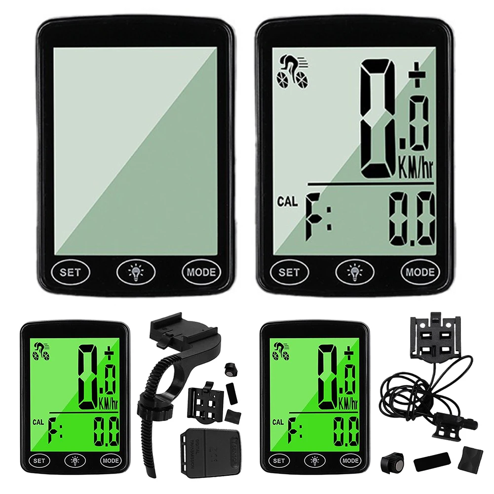 MTB-Bike-Computer-with-Backlight-Waterproof-Wireless-Speedometer ...