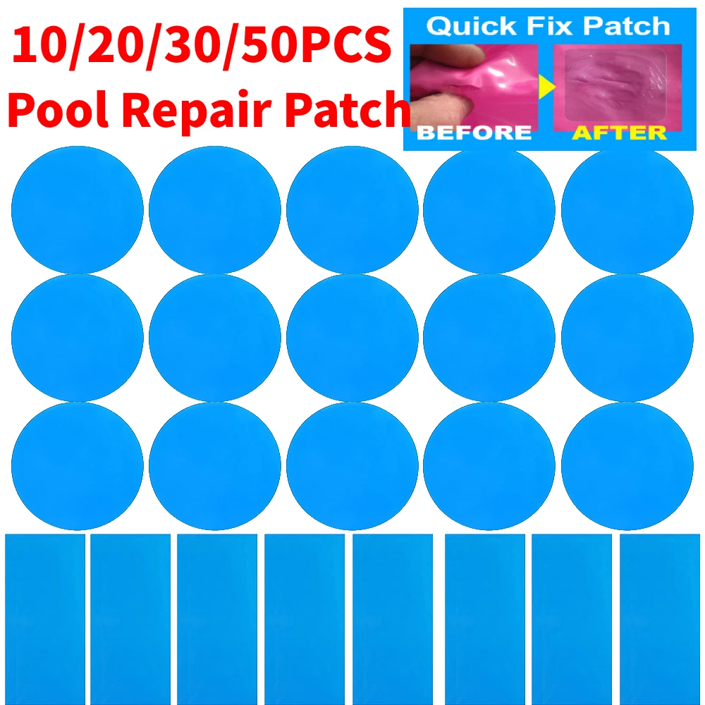50-10PCS-Self-Adhesive-Swimming-Pools-Repair-Patches-Swimming-Pool-PVC ...