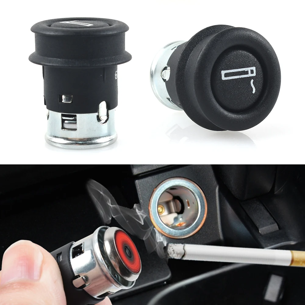 Car-Interior-Accessories-Universal-Cigarette-Plug-Socket-Lighter-for ...