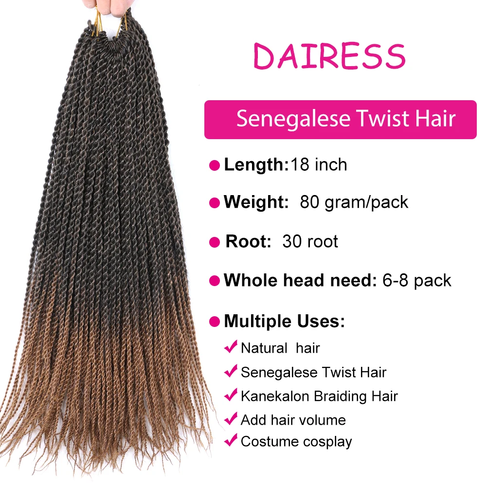Senegalese Twists Length