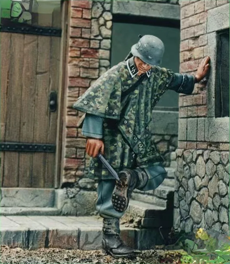 Miniature DIY Toys 1/35 Scale Resin Model Figure Kit Military Grenadier ...