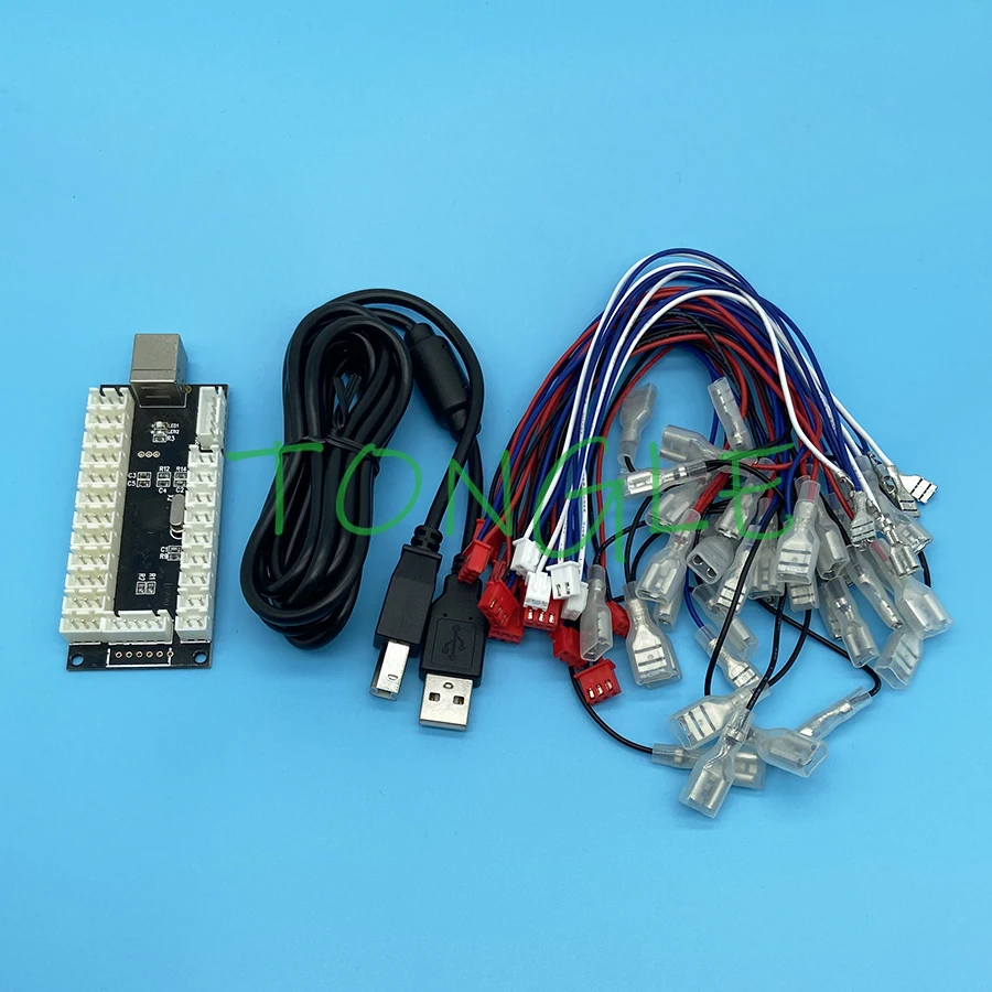 1-set-Zero-Delay-LED-USB-PC-Encoder-for-Arcade-LED-Button-5-pin ...