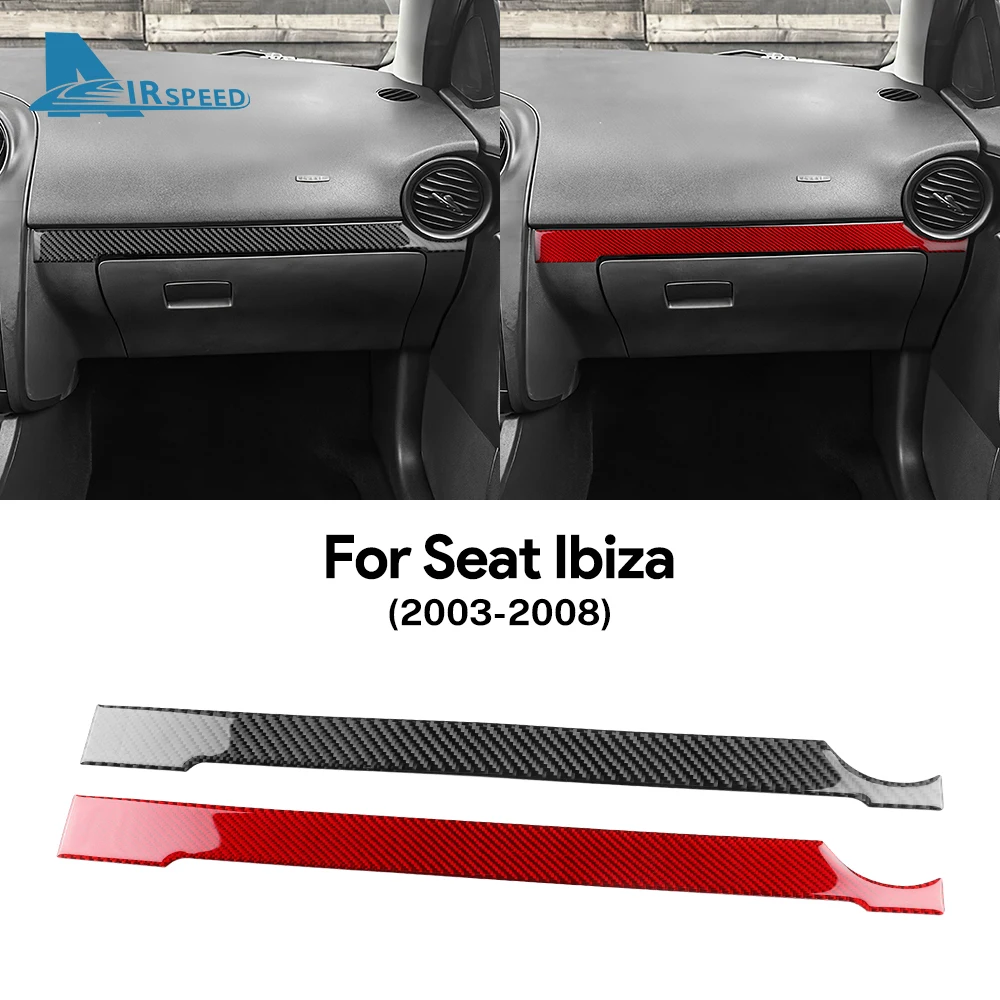 For SEAT Ibiza 2003 2004 2005 2006 2007 2008 Real Soft Carbon Fiber ...