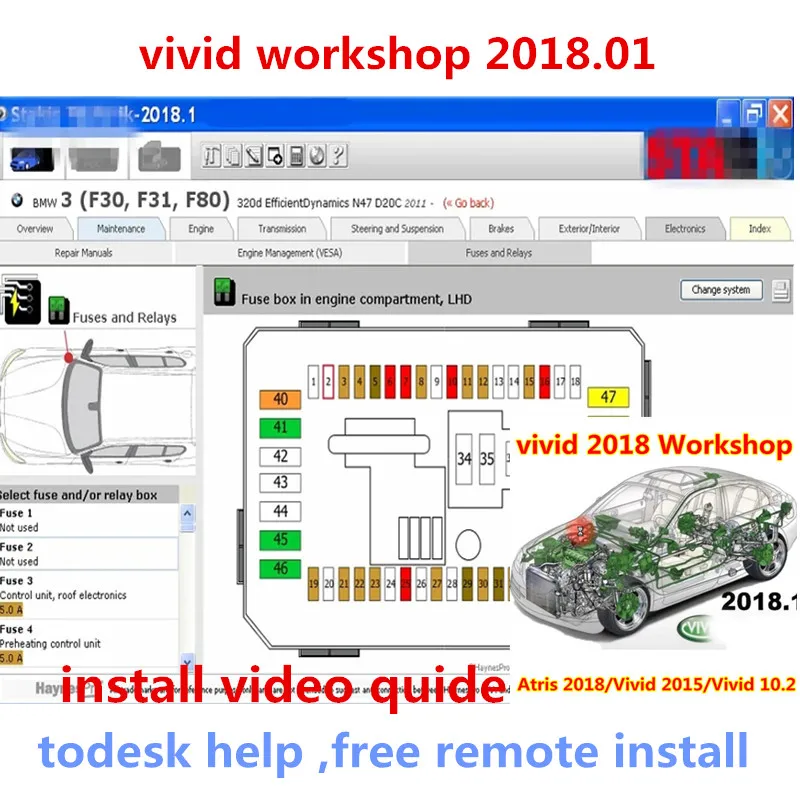 Newest Automotive Vivid 2018.01 (Atris-Technik) Europe Repair Software ...