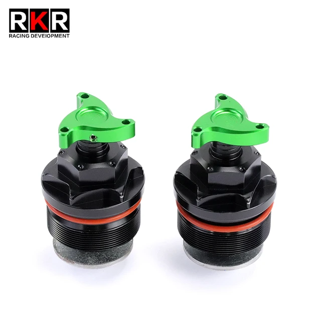 CNC Motorcycle Adjust Front Shock Absorber Fork Nut Cap Preload ...
