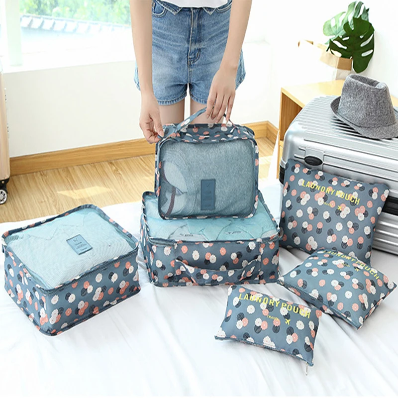 6pcs-set-Travel-Organizer-Bags-For-Suitcase-Packing-Cubes ...