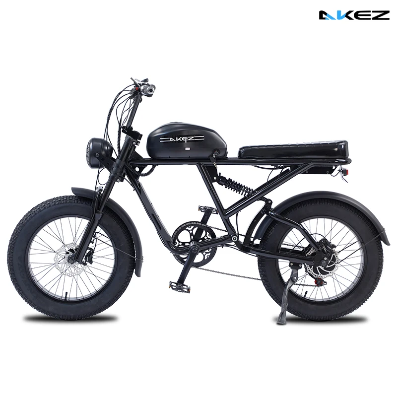 AKEZ 20 Inch S2 RX Snow Tire Electric Bicycle 48V1500W23AH