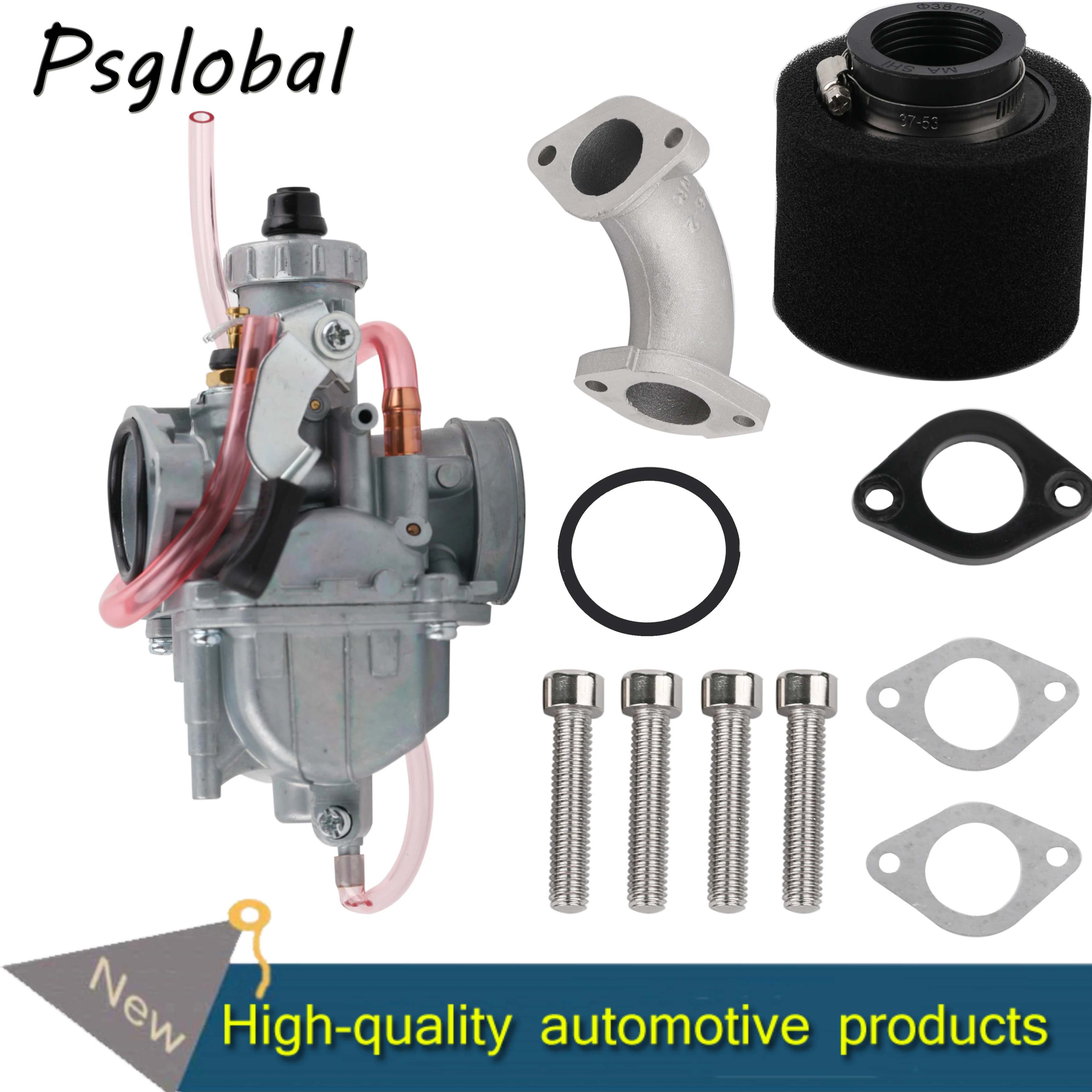 Carburador para Tubo de Entrada, Pit Dirt Bike, Acessórios Lifan YX, Alto Desempenho, VM22 PZ26 ...