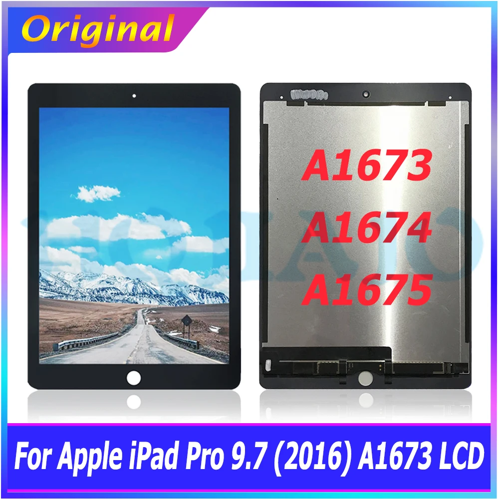 Pantalla LCD 100% probada para Apple iPad Pro 9,7, repuesto de Panel de ...