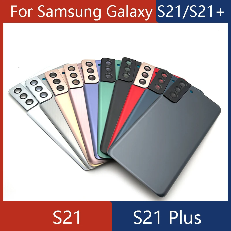 Back-Glass-For-Samsung-Galaxy-S21-Plus-Battery-Cover-Rear-Door-Housing ...