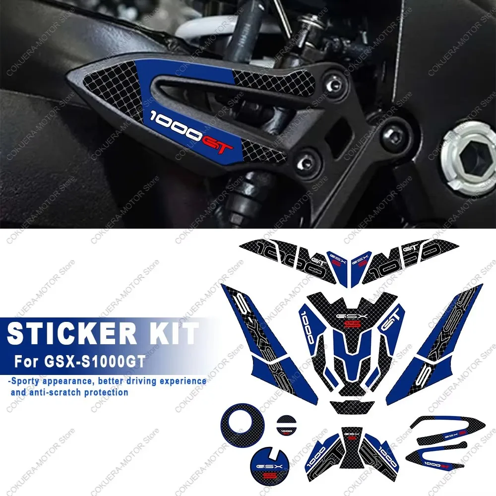 For GSX-S1000GT GSX 1000GT 2022 Motorcycle Accessories 3D Epoxy Resin ...