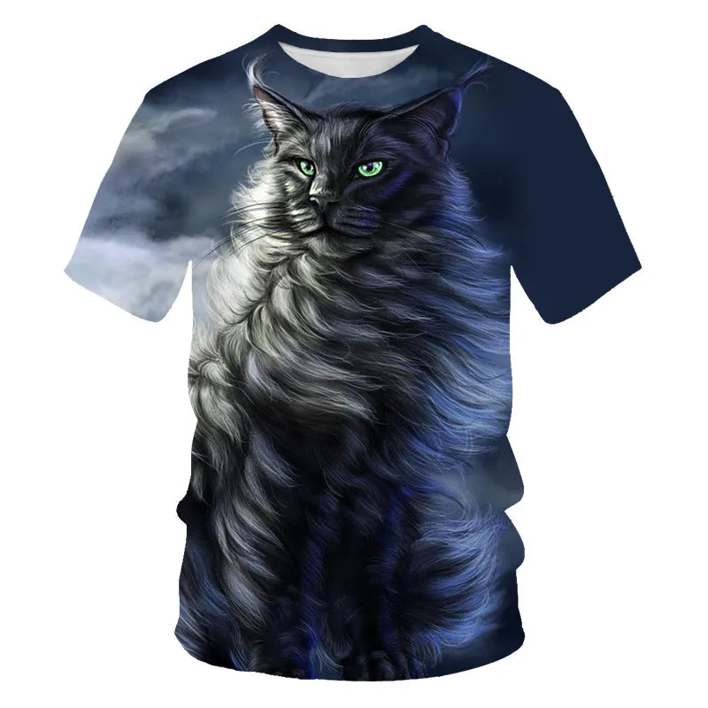 Space Cat Shirt Men