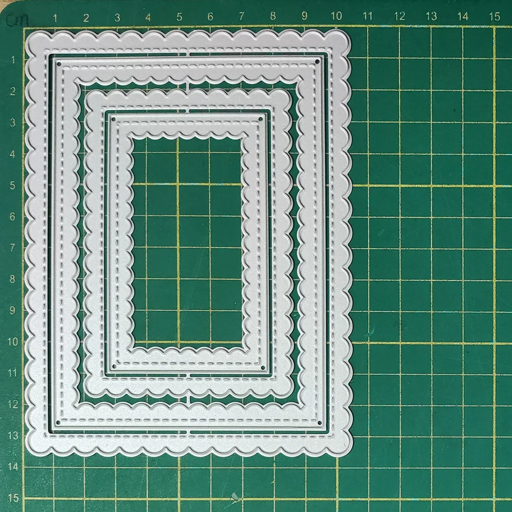 Lace-Nesting-Scalloped-Rectangle-Die-Cuts-for-Card-Making-Stencil ...