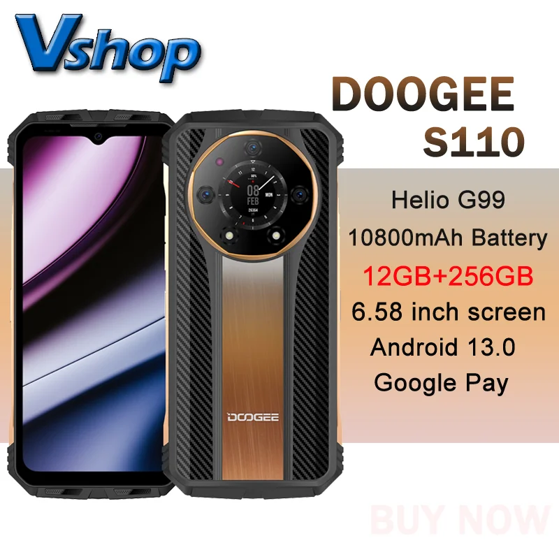 DOOGEE-S110-IP68-Rugged-Phone-12GB-256GB-6-58-FHD-Android-13-Smartphone ...