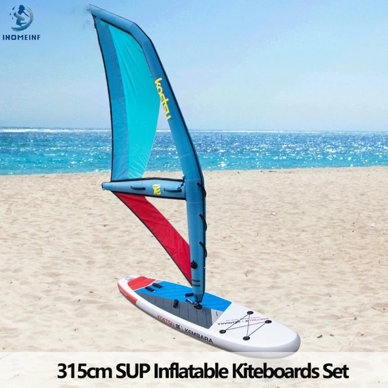 Portable-Stand-up-Windsurfing-Set-Water-SUP-Inflatable-Kiteboards-with ...
