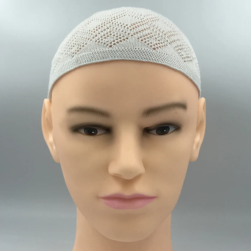 New-Unisex-Knitted-Muslim-Prayer-Hat-For-women-Solid-Colors-Muslims ...