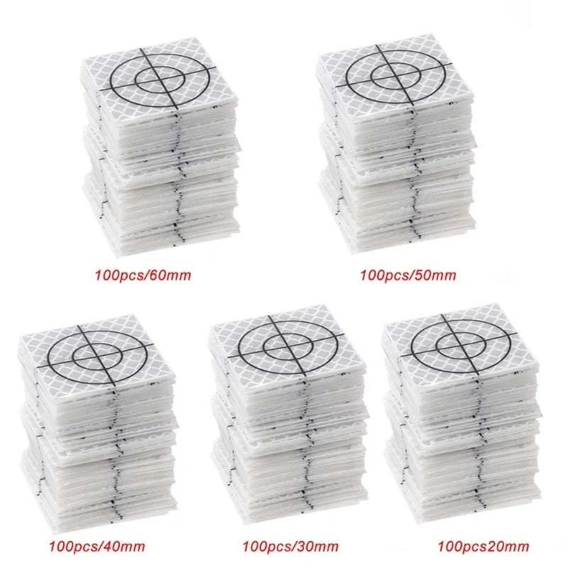 100pcs-2-3-4-5-6cm-Industrial-Reflector-Reflective-Target-Total-Station ...