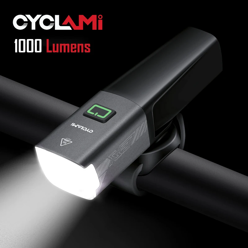 1000-Lumens-CYCLAMI-X7-Bike-Light-Front-Lamp-Type-C-Rechargeable-LED ...