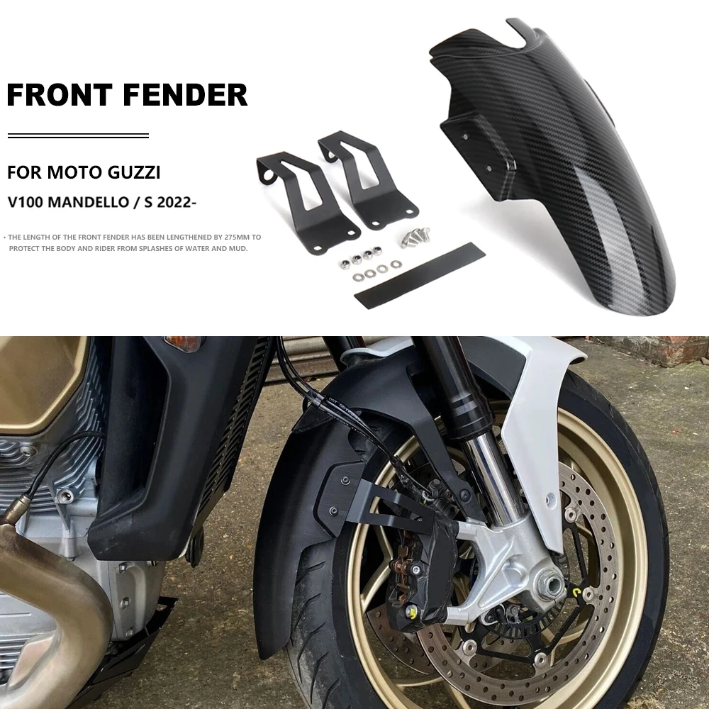 New-Motorcycle-Front-Fender-For-Moto-Guzzi-V100-Mandello-2022-2023 ...