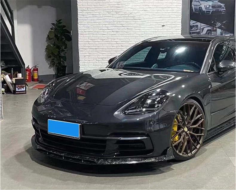 For Porsche Panamera 971 GTS Turbo 2017-2021 REAL FORGE Carbon Fiber ...