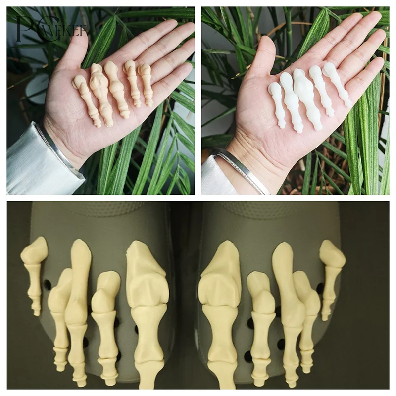 Funny-Toes-Charms-For-Comedy-Accessories-Skull-Toe-Skeleton-3D-Croc ...