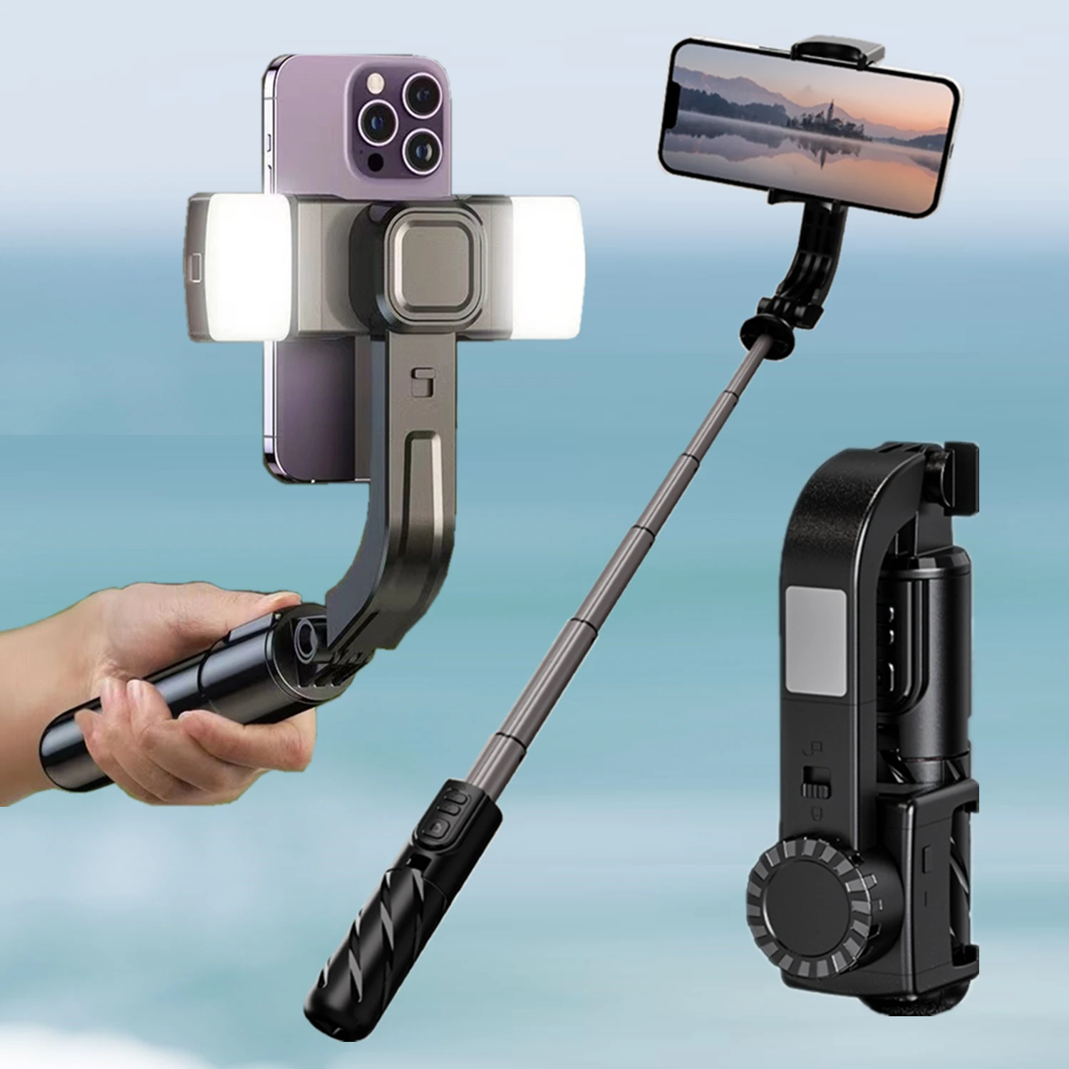 1-Axis-Anti-Shake-Gimbal-Stabilizer-for-Smartphone-iPhone-Travel ...