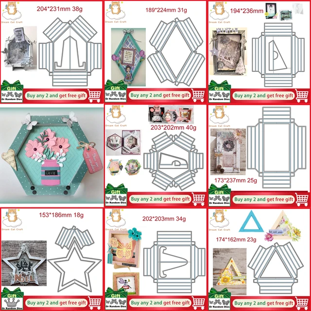 3d Hexagon Cut Out