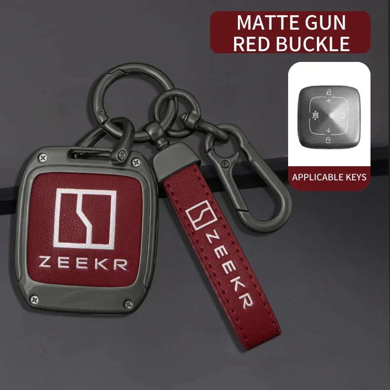 Zinc-alloy-leather-car-smart-remote-key-case-case-suitable-for-ZEEKR ...