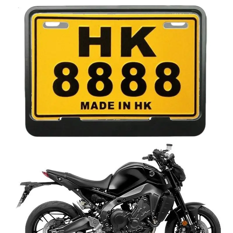 Motorcycle-Plate-Frame-License-Plate-Frames-Cover-Plate-Holder-Car ...