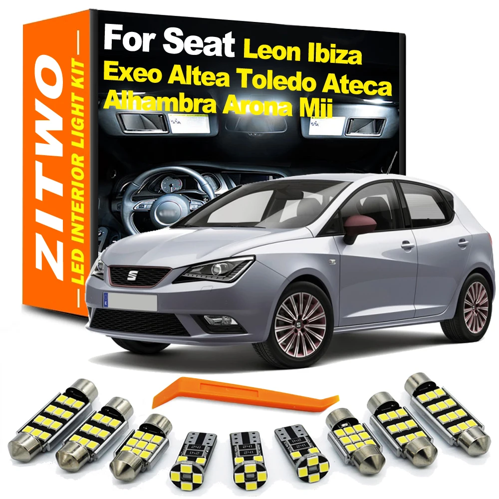 ZITWO-Kit-de-luces-LED-de-Interior-Canbus-accesorio-para-Seat-Leon-1M ...