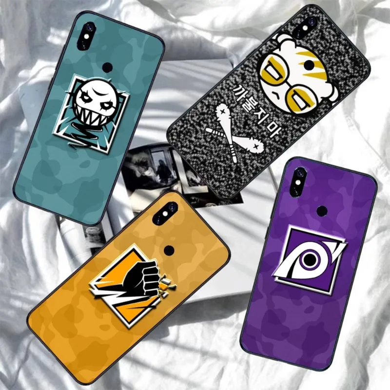 R6 Rainbow Six Siege Phone Case For Xiaomi Redmi Note 11 10 9t 8 7 Pro ...