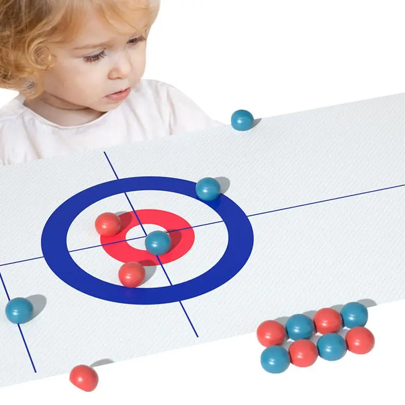 Tabletop-Curling-Game-Fun-Indoor-Sports-Game-Curling-Family-Games ...