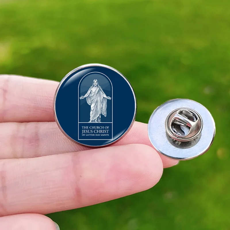 Insignia-de-acero-inoxidable-con-Pin-de-Jes-s-cartel-de-iglesia-de ...