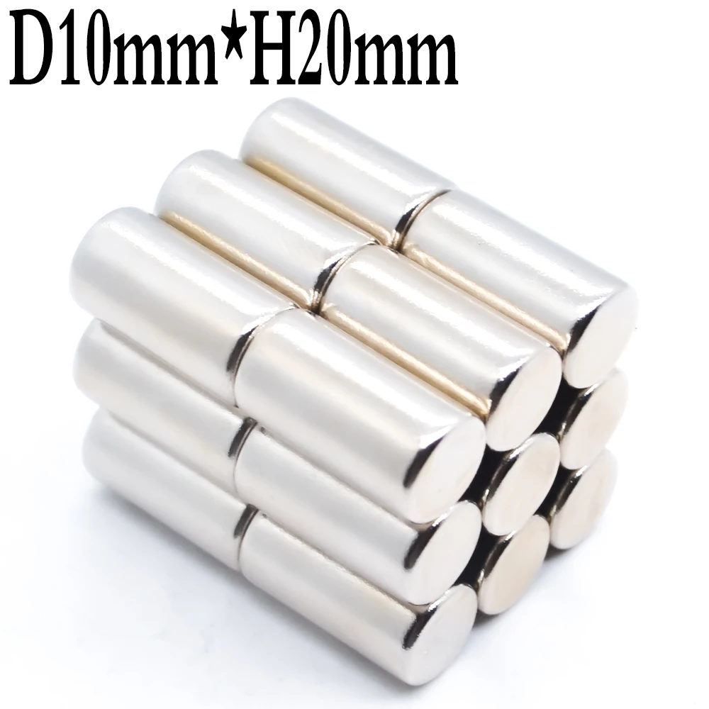 1-200pcs-Magnet-Strong-magnet-strong-magnet-cylindrical-10-20mm-high ...