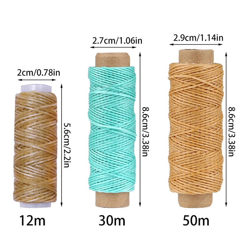 Nonvor-4Pcs-Flat-Waxed-Thread-Set-for-Leather-Sewing-Wax-String ...