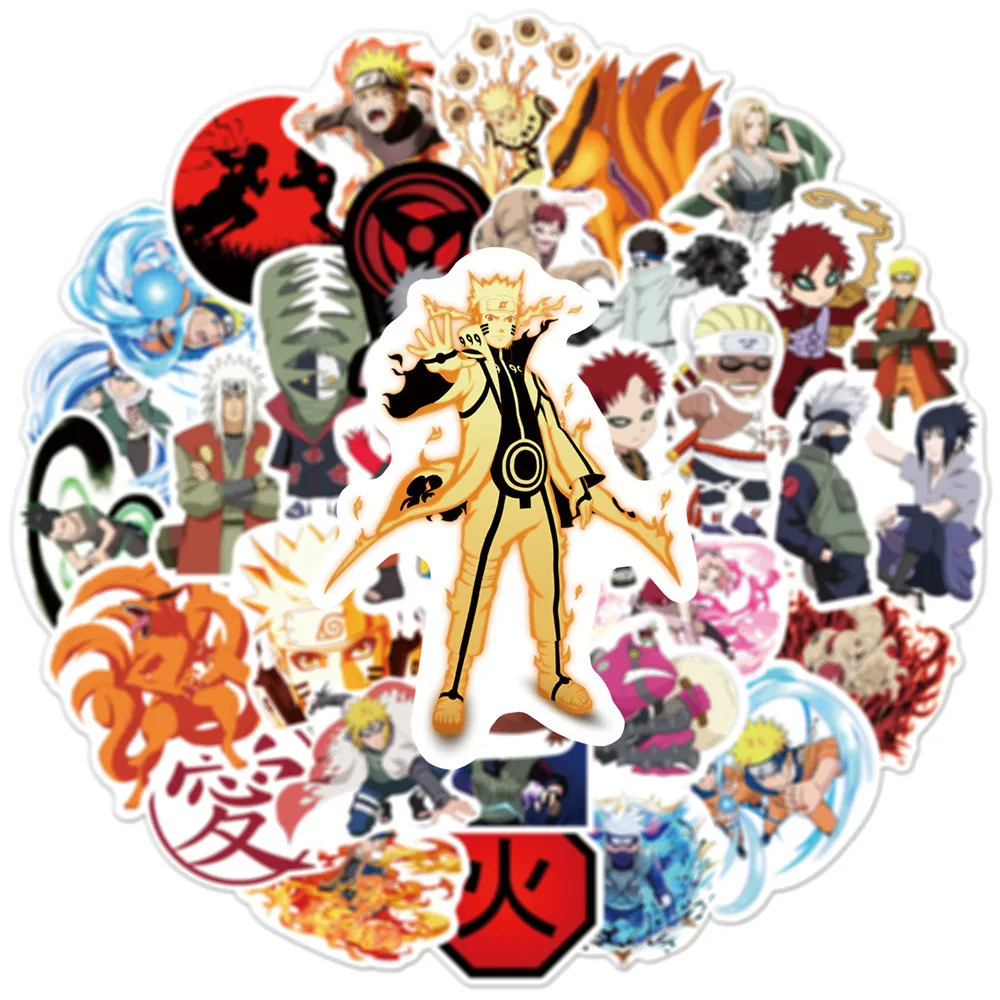 10-30-50pcs-Cartoon-Naruto-Stickers-Cool-Naruto-Waterproof-Sticker ...